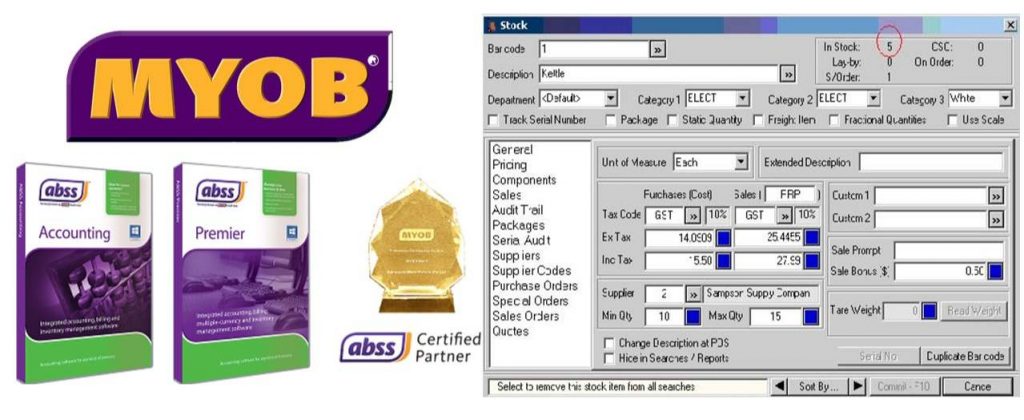 MYOB Accounting Software Singapore | ABSS | Small Business Account Support